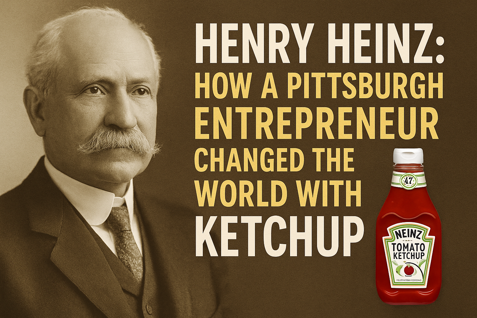 Henry Heinz: How a Pittsburgh Entrepreneur Changed the World with Ketchup